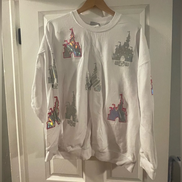 Disney | Tops | Disney Castle Long Sleeve Shirt | Poshmark